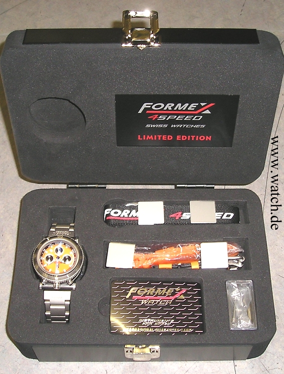 Formex 4 Speed DS 2000 Titan 46mm UVP 2195.- N E U - Archive germany ...