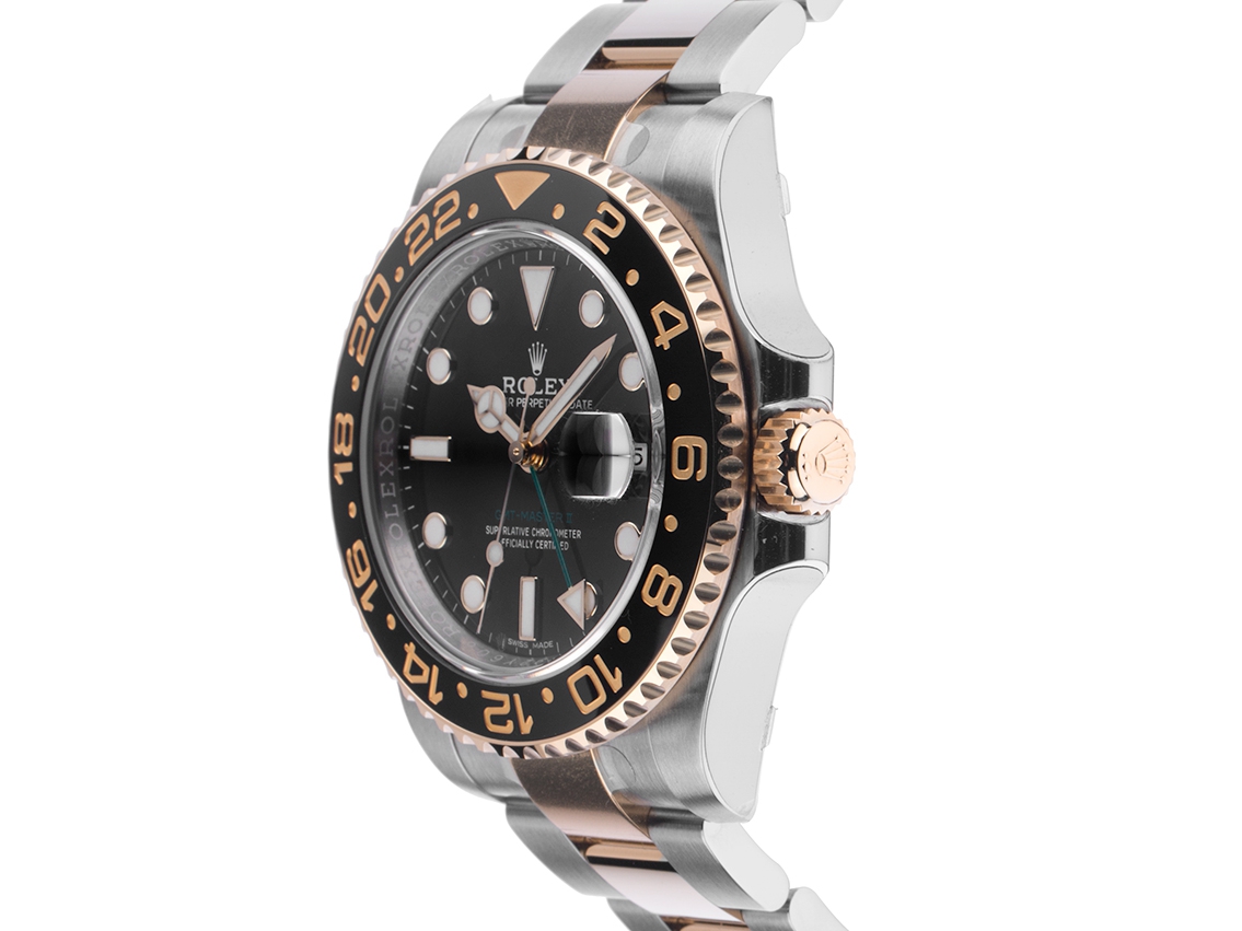 Rolex GMT Master II Stahl Gelbgold Keramik Automatik 40mm Ref.116713LN ...