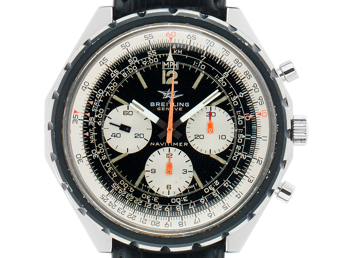 Breitling Navitimer Spiegelei Stahl Handaufzug Kaliber Venus 178 ...