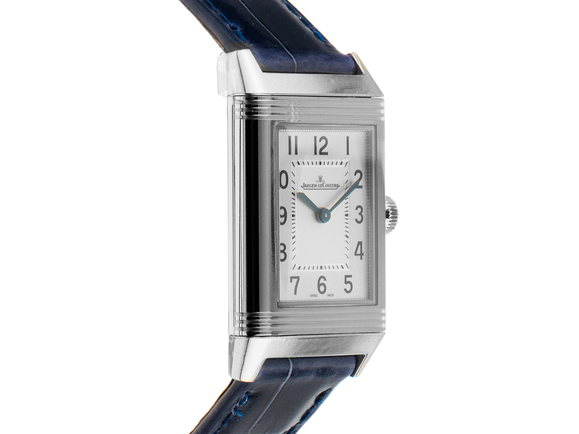 Jaeger-leCoultre Reverso Classic Monoface Stahl Quarz Armband Leder 40 ...