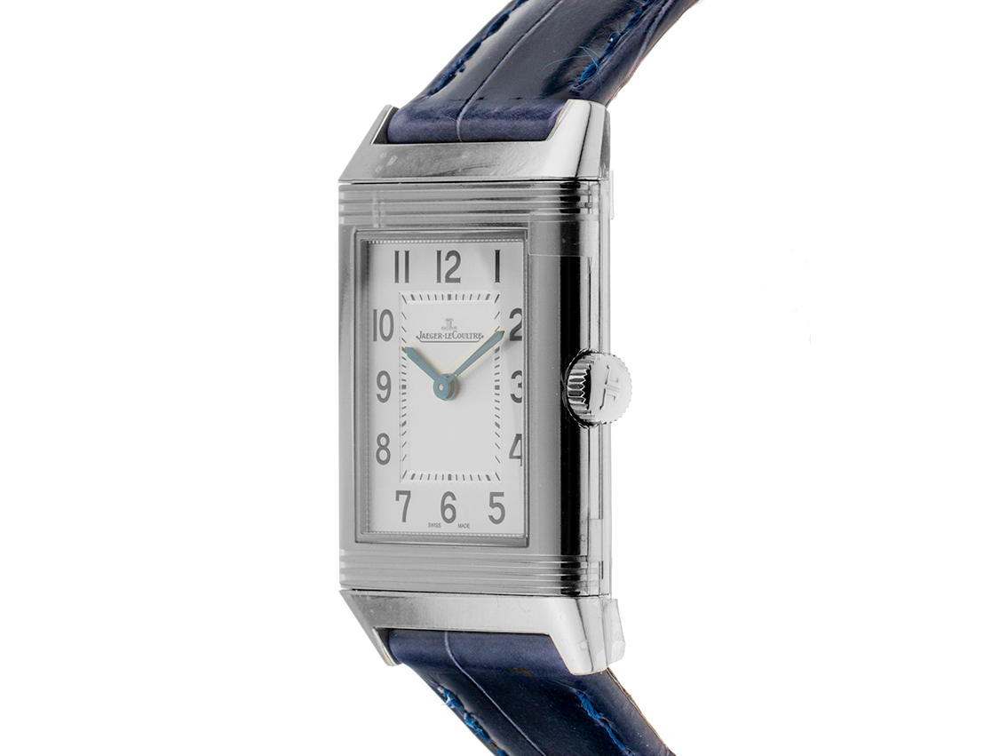 Jaeger-leCoultre Reverso Classic Monoface Stahl Quarz Armband Leder 40 ...