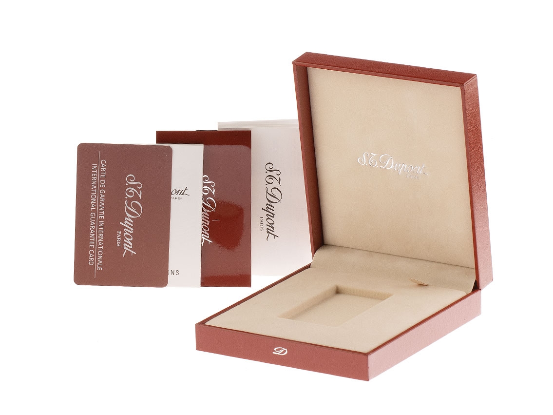 S.T. Dupont Feuerzeug Silber Box&Pap. Full Set - Archive germany | Watch.de