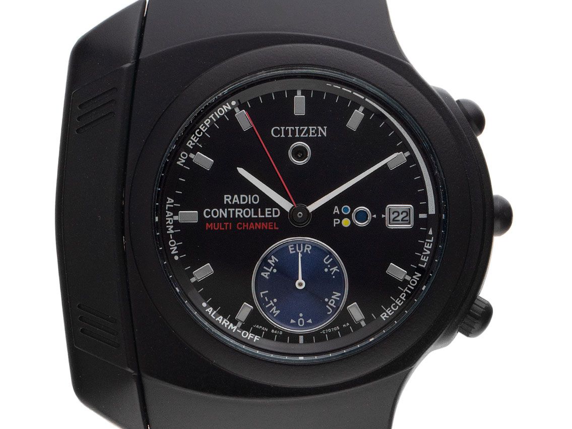 Citizen Spacemaster Radio Controlled Multi Channel Stahl Eloxiert Quarz ...
