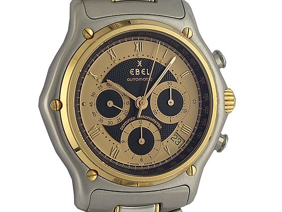 Ebel Le Modulor Chronograph Automatik Stahl/Gelbgold 40mm - Archive ...
