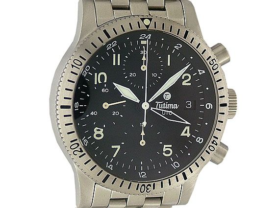 Tutima FX UTC Automatik Chronograph 39mm UVP 2390.- N E U - Archive ...