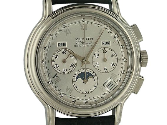 Zenith Chronomaster Chronograph Vollkalender Mondphasen 40mm UVP 8000 ...