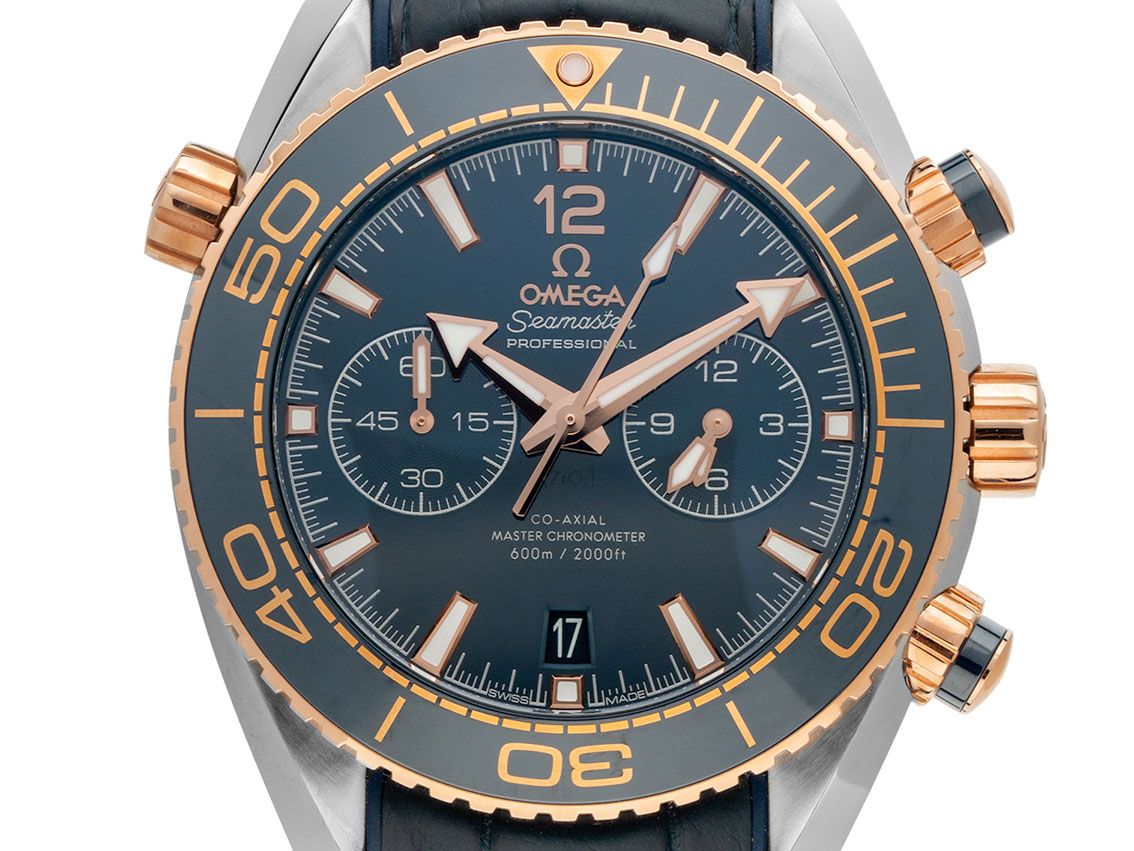 Omega Seamaster Planet Ocean 600M Co-Axial Master Ceragold™ Chronometer ...