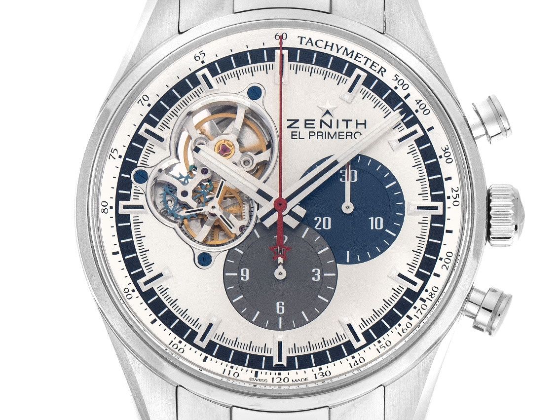 Zenith Chronomaster El Primero Open Stahl Automatik Chronograph Armband ...