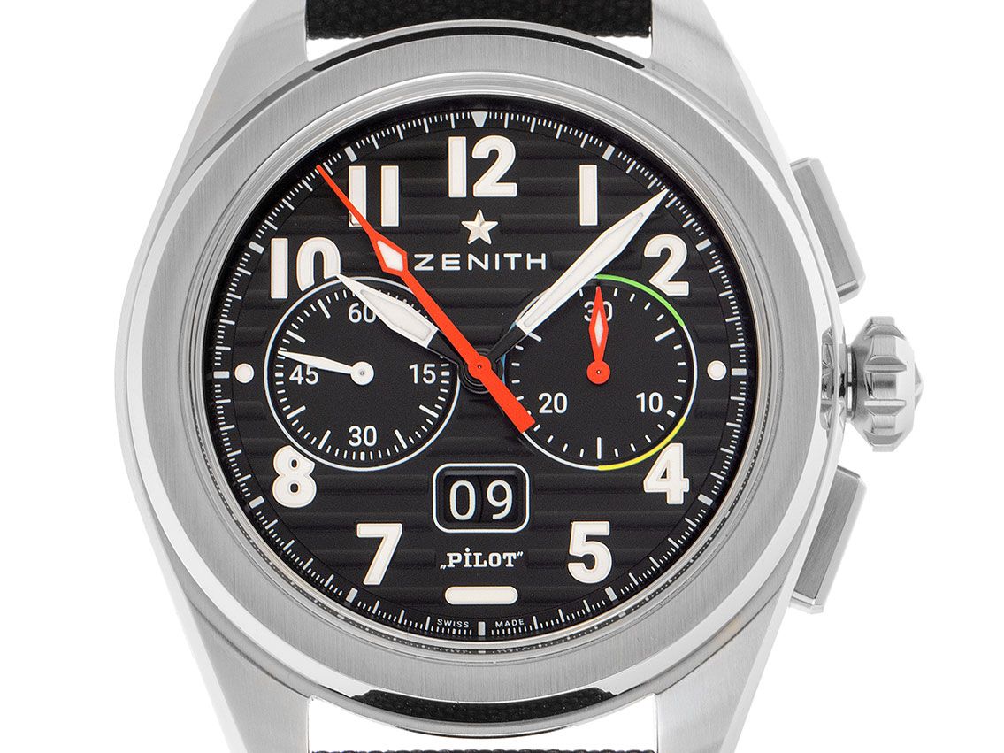 Zenith Pilot Big Date Flyback Ref.03.4000.3652/21.I001 2023 Full Set ...