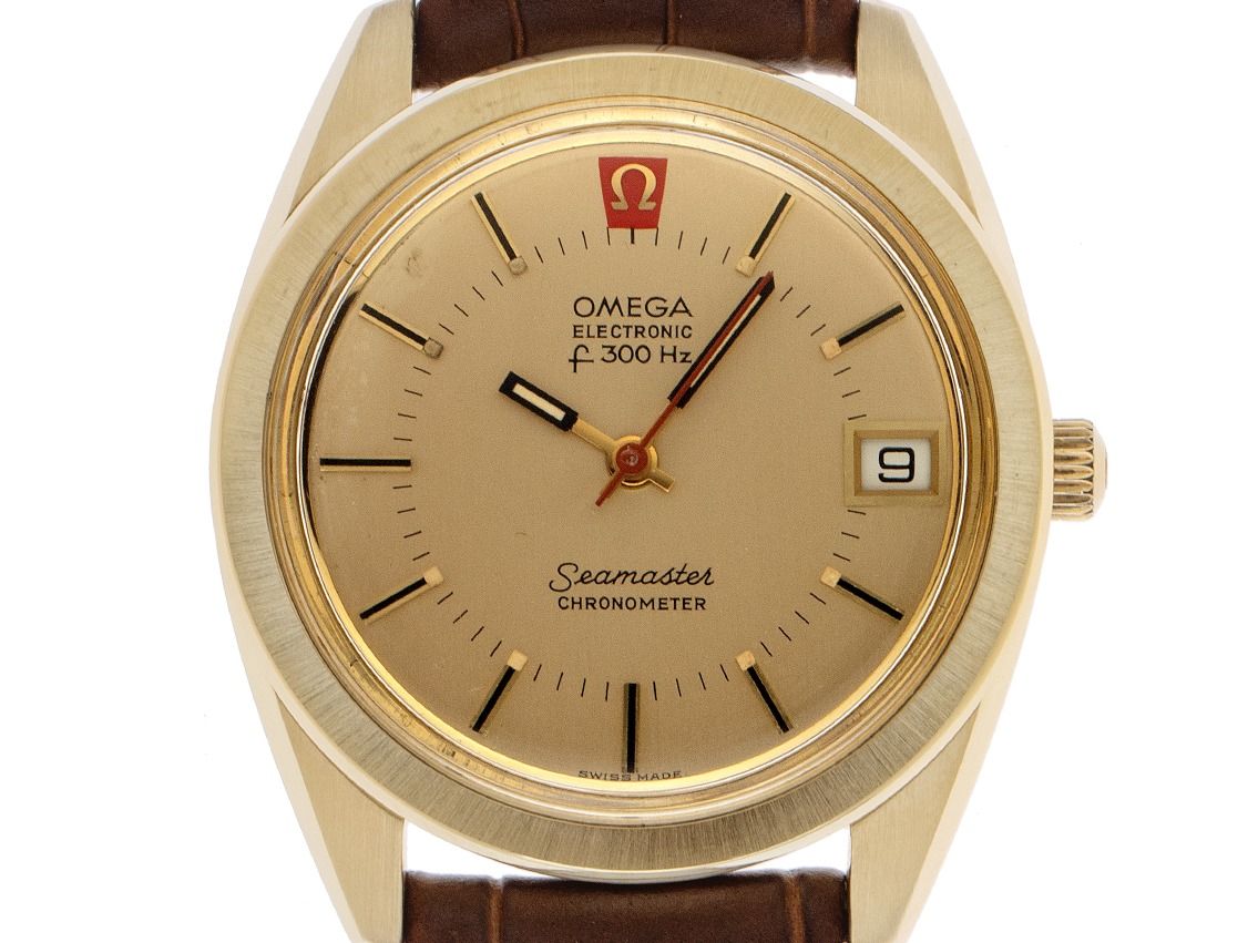 Omega Seamaster Electroquarz 300Hz Ref.198.0001 1972 original Box sehr ...