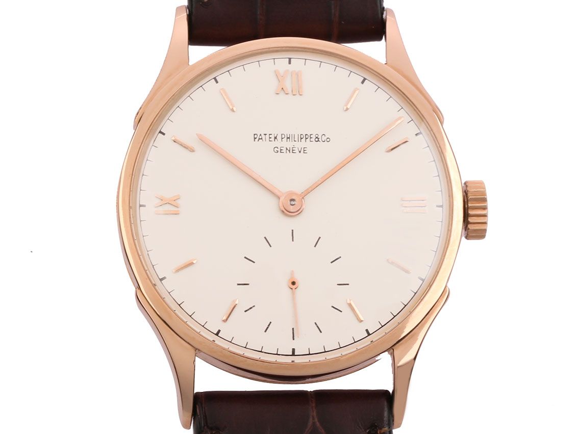 Patek Philippe Calatrava Roségold Handaufzug Lederband 32mm Ref.1516 Vintage Bj.1947 - Archive ...