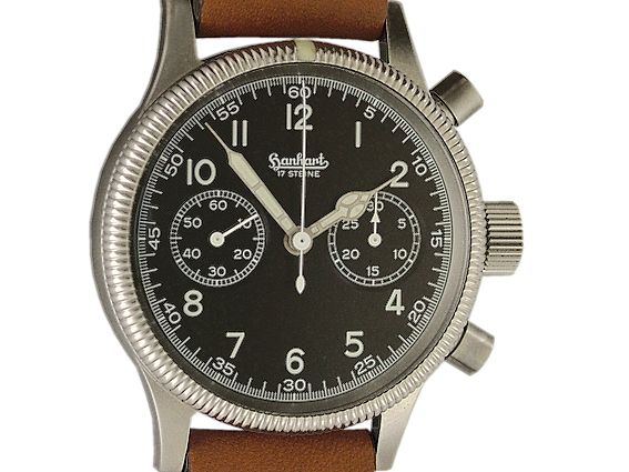 Hanhart Fliegerchronograph Replika Handaufzug 40mm - Archive germany ...