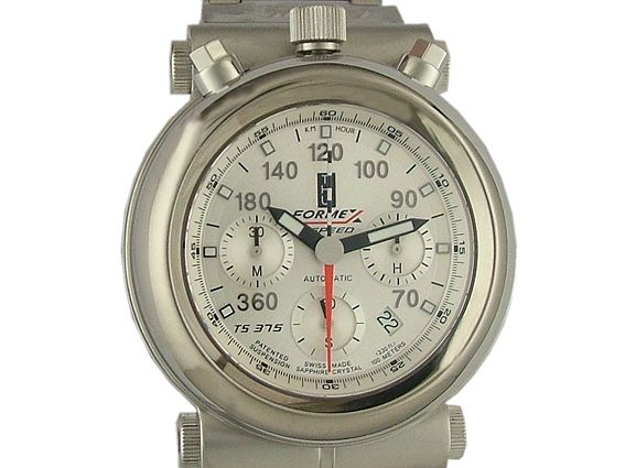 Formex 4 Speed Chronograph TS 375 Automatik Titan/Stahl im Set 46mm ...