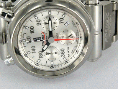 Formex 4 Speed Chronograph TS 375 Automatik Titan/Stahl im Set 46mm