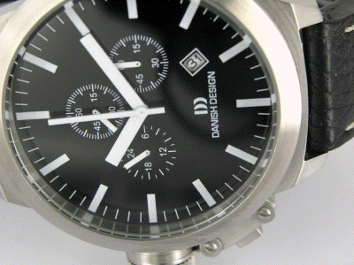 Danish Design Chronograph krone links 45mm